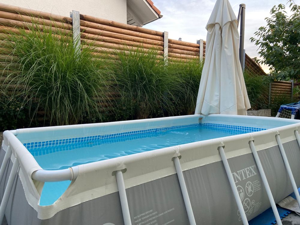 Intex Prism Frame Pool (300 x 175 x 80 cm, Stahlrohrbecken) (Gebraucht ...