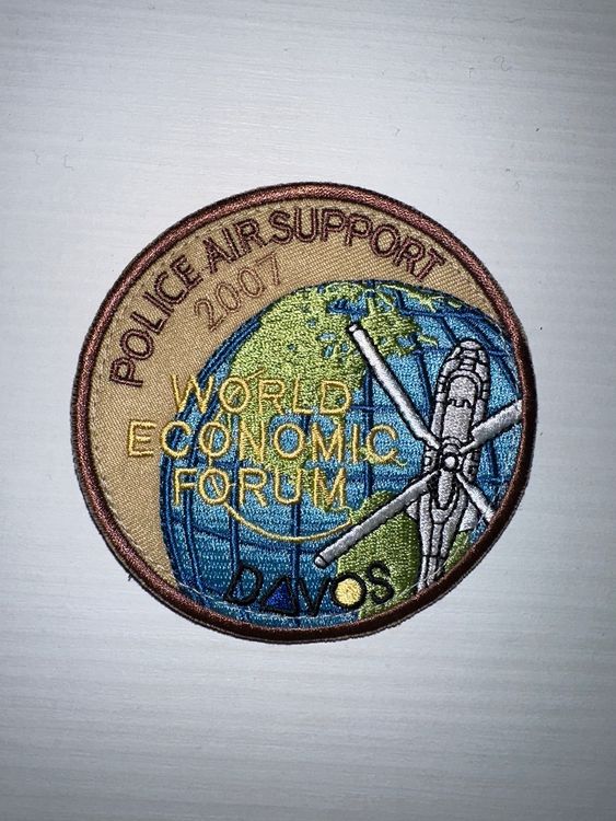 Badge WEF Davos 2007 (Neu und originalverpackt) in Bellinzona für CHF ...