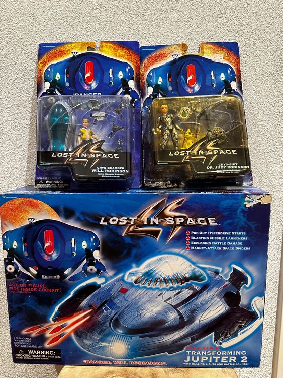 Neu 1997 Lost in Space Deluxe Jupiter 2 Trendmaster figur (Neu und ...