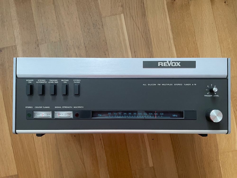 FM-Tuner REVOX A76 (Gebraucht) in Hölstein für CHF 35 – nur Abholung auf Ricardo kaufen