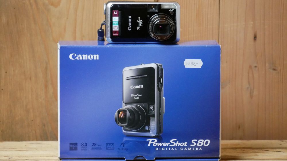 Camera Canon PowerShot s80 (Gebraucht) in für CHF 55 – mit Lieferung ...