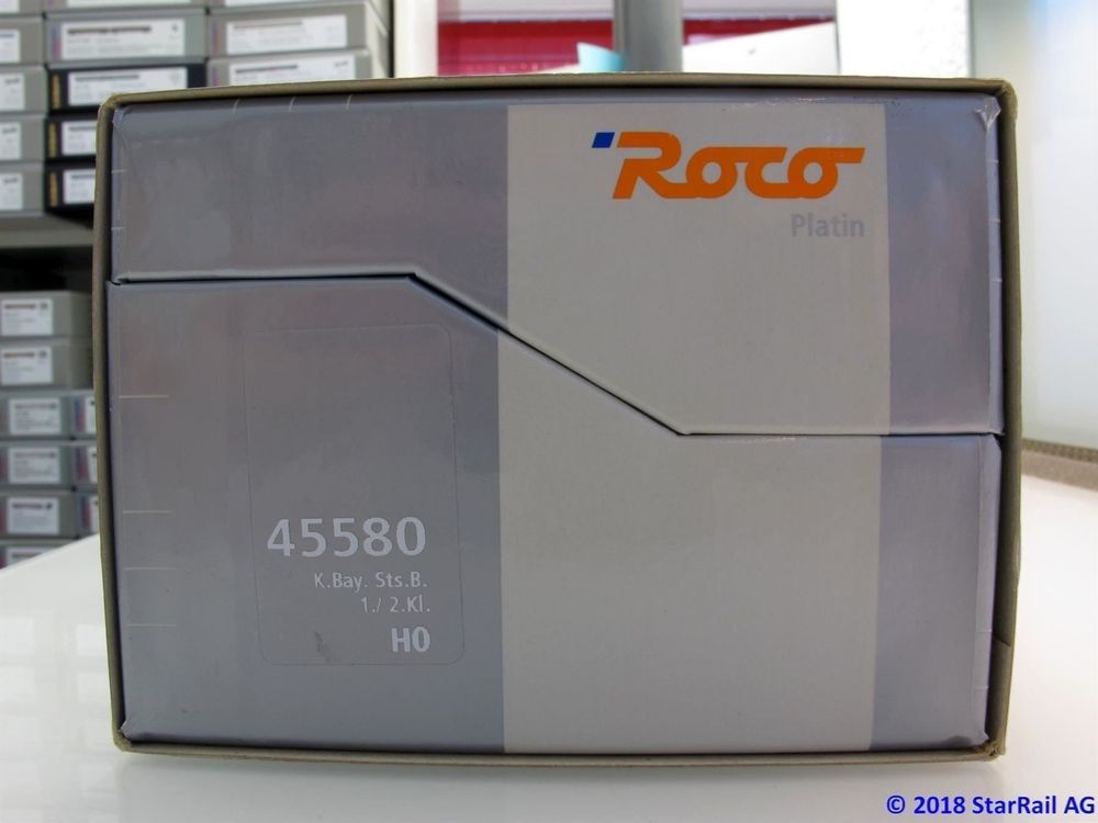 Roco 45580 K.Bay.Sts.B. Schnellzugwagen Typ ABBü1384 1./2. | Kaufen auf ...