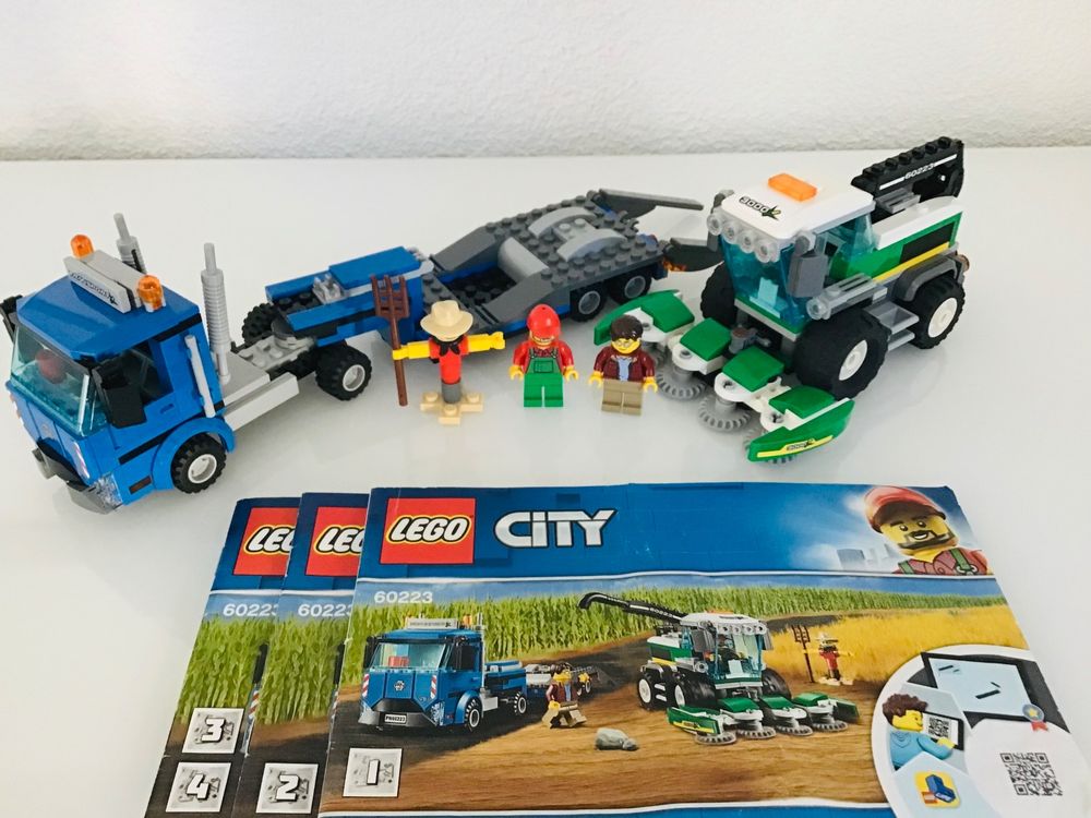 Lego City 60223 Mähdrescher Transporter inkl. OVP (Gebraucht) in ...