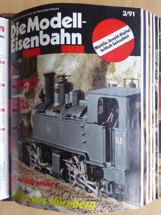 Die Modelleisenbahn / Loki Magazine 1991 (Gebraucht) in Aadorf für CHF ...