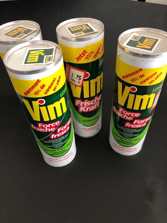 Vim 4 Dosen Putzpulver | Kaufen auf Ricardo