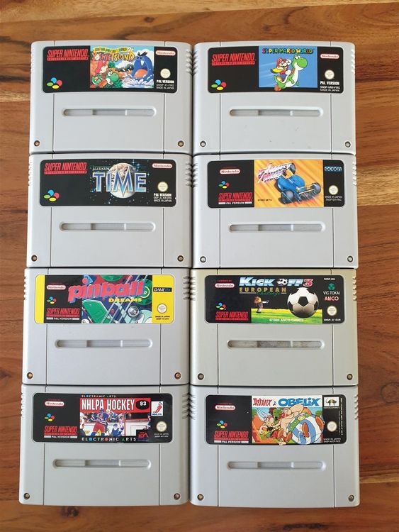 SNES 8 Games | Kaufen auf Ricardo