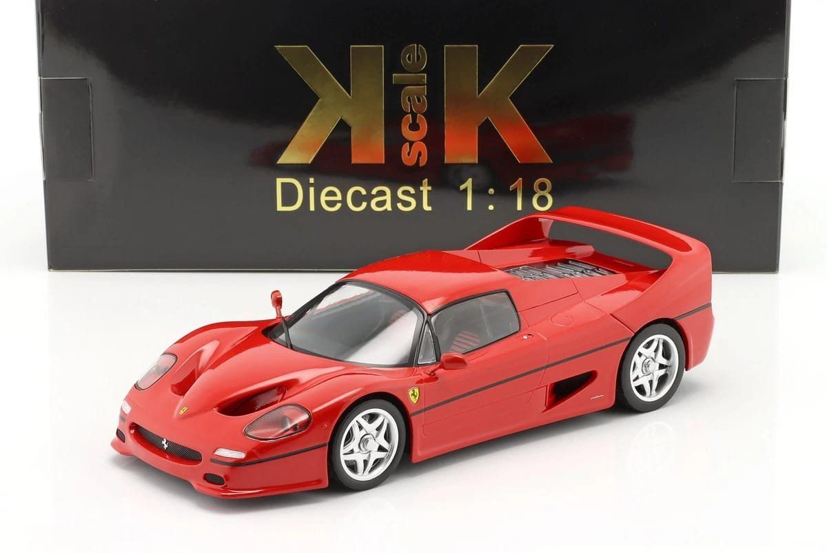 Ferrari F50 Hardtop Baujahr 1995 rot 1:18 KK-Scale (Neu und ...