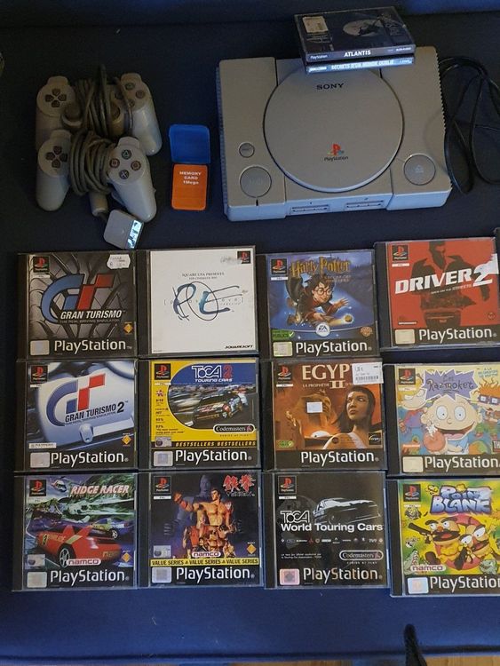 PlayStation + 24 games metal gear solid (Gebraucht) in Châtelaine für ...