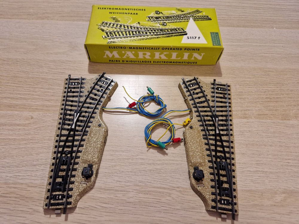 Märklin 5117 Weichenpaar M H0 (7) | Kaufen auf Ricardo