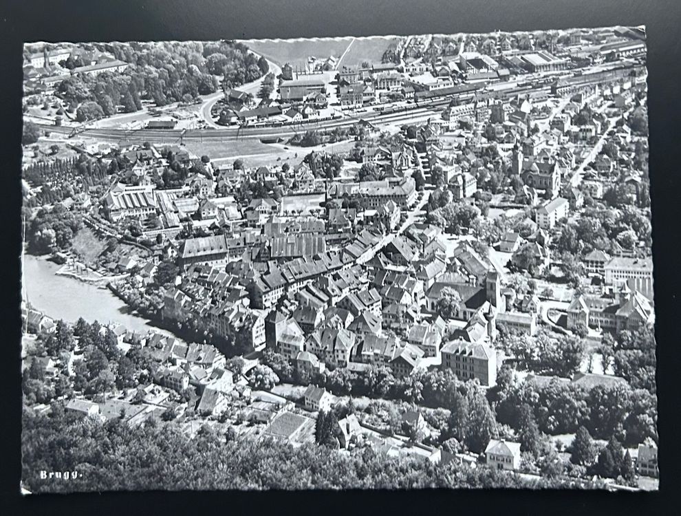 Flugaufnahme Brugg | Kaufen auf Ricardo
