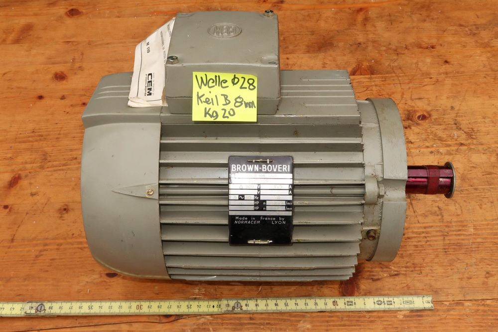 Motor 380V ( Dreiphasen ) Brown -Boveri 4HP (Gebraucht) in Biel/Bienne ...