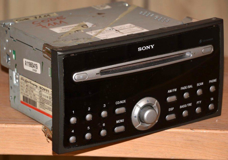 Autoradio CD Sony Ford Focus 4m5t-18c815-ck (Gebraucht) in Collonges ...