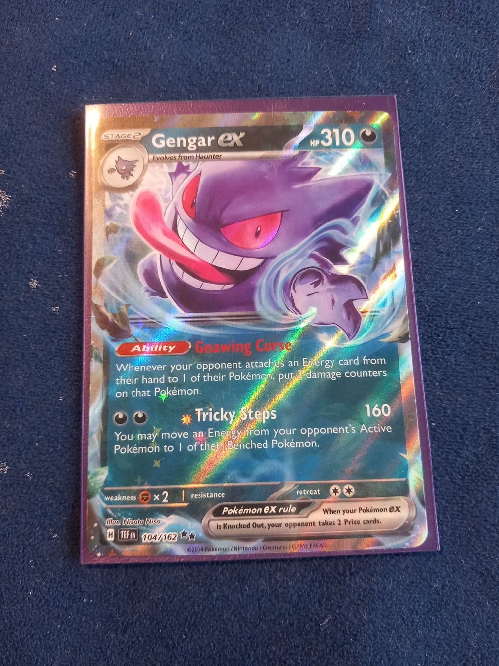 Gengar EX (EN) Temporal Forces - TEF 104/162 (Neu (gemäss Beschreibung ...