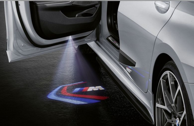 2 Stück BMW M Performance Logos für LED-Türprojektoren (Neu und ...
