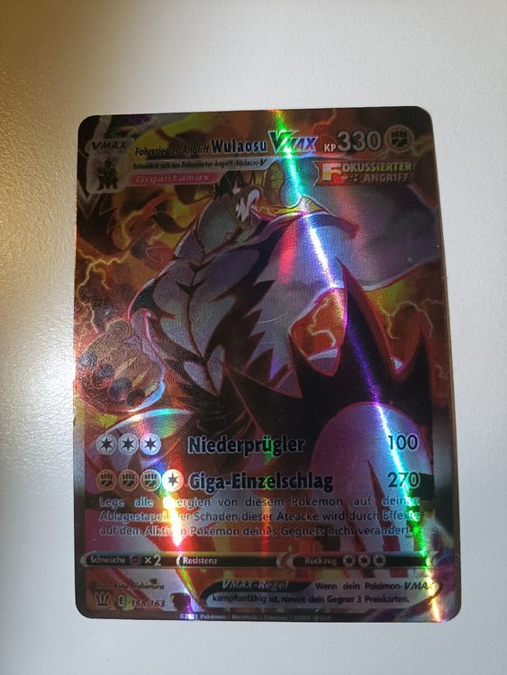 Pokémon Wulaosu Vmax Full Art | Kaufen auf Ricardo