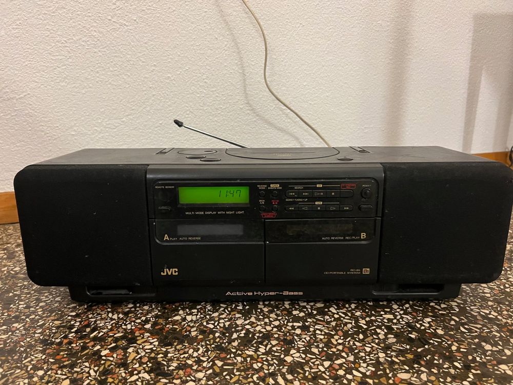 JVC Vintage 90er Jahre Ghettoblaster RC-B1 (Gebraucht) in Luzern für ...