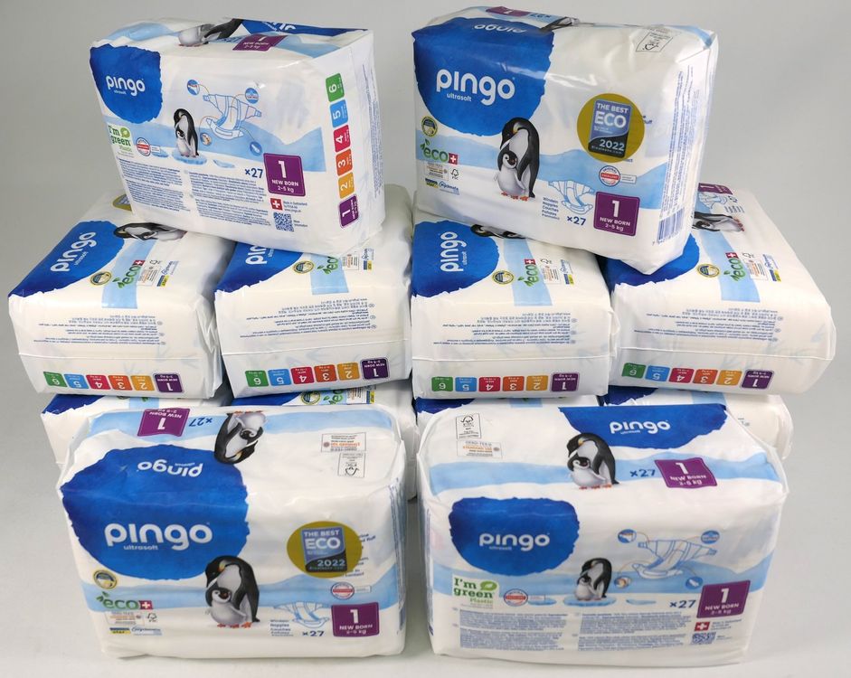 Windeln Pingo Gr. 1 324 Stück (Neu (gemäss Beschreibung)) in ...
