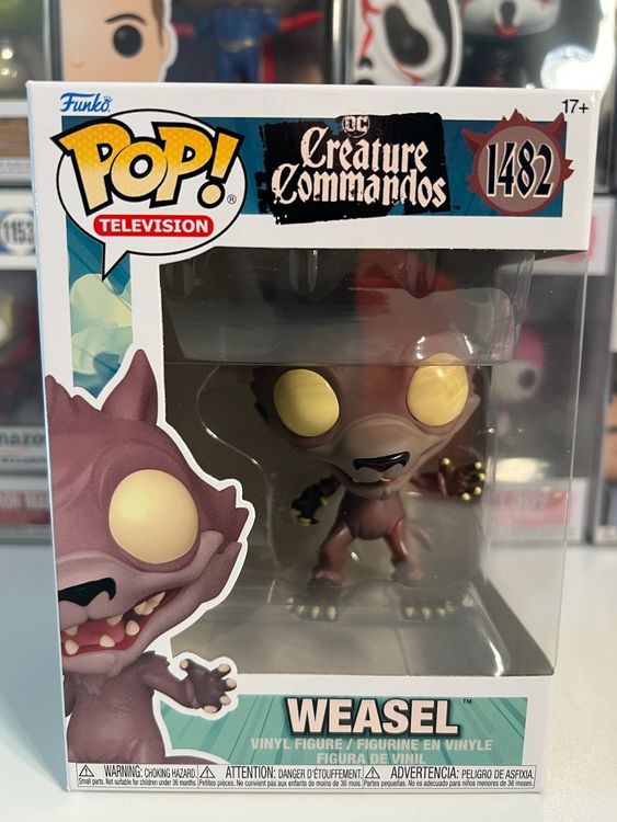 Funko POP! Television DC Creature Commandos Weasel (Neuf avec emballage ...