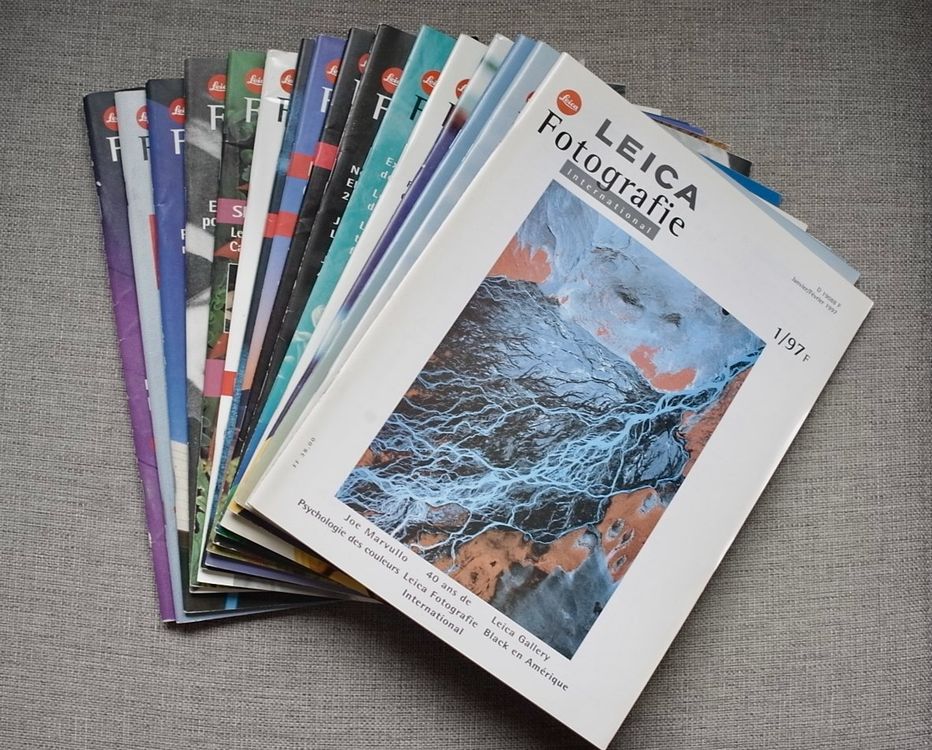 Leica Leiz 16 x Magazine Summilux Summicron Elmarit M6 97-98 | Kaufen auf Ricardo