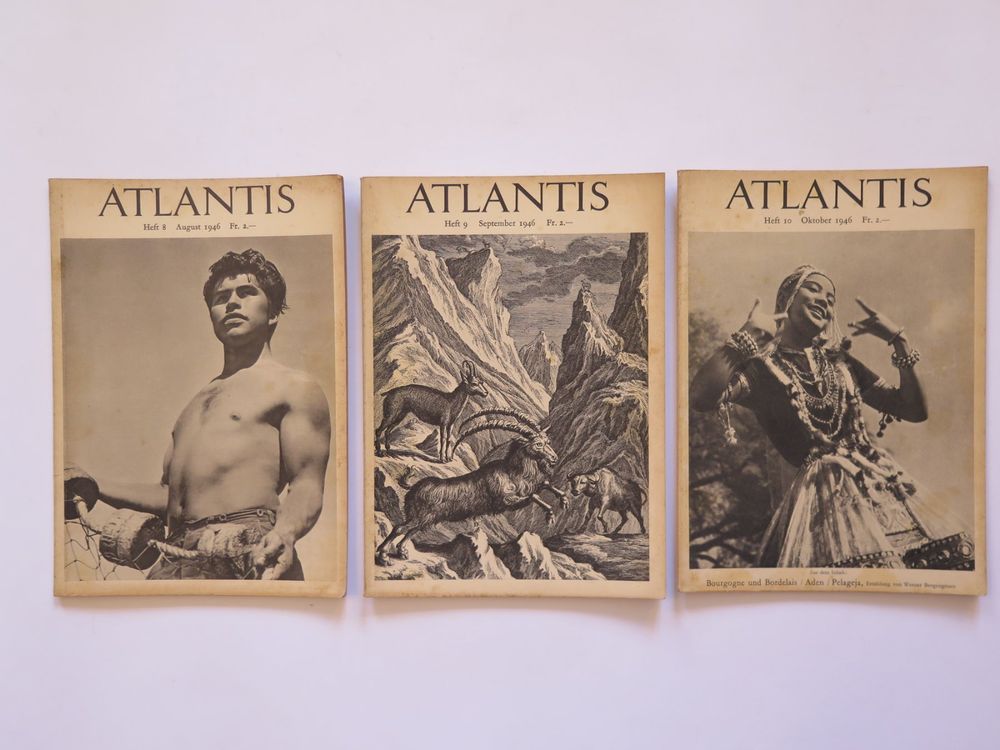Atlantis - Zeitschrift - 1946 - 1952 - 14 Hefte - Konvolut (Gebraucht ...