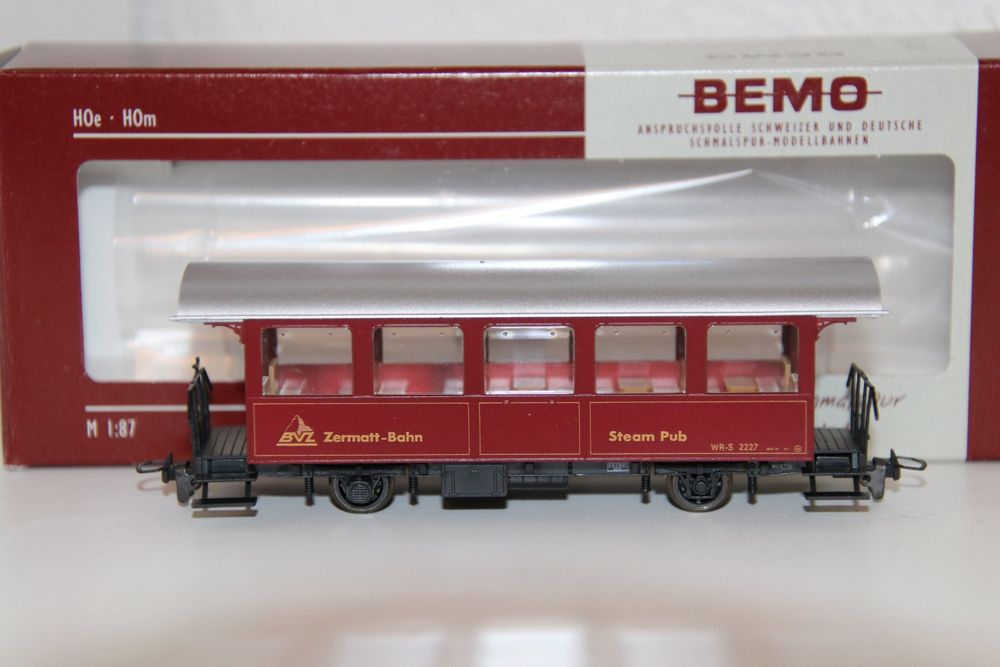 BEMO 3239 527 - BVZ WR-S 2227 Steam Pup (Gebraucht) in Matten b. Interl ...