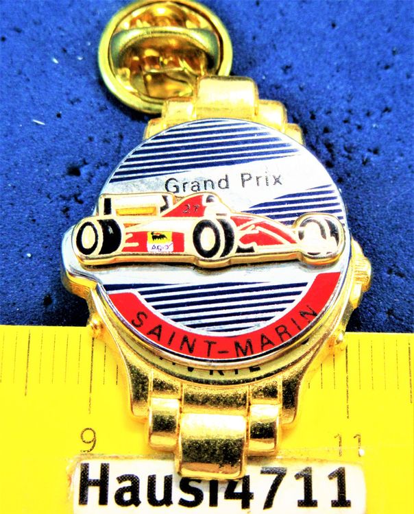 DOPPEL-PIN AUFKLAPPBAR FORMEL1 FERRARI GP UHR WATCH AVRIL 93 | Kaufen ...
