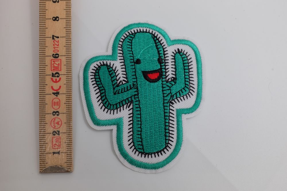 Patch Bügelbild Aufnäher Kaktus fun lustig | Kaufen auf Ricardo