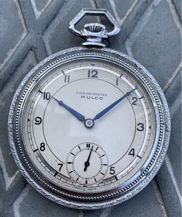 Taschenuhr Chronometre Mulco Chevalet Patent (Gebraucht) in Brittnau für CHF 77 – mit Lieferung ...