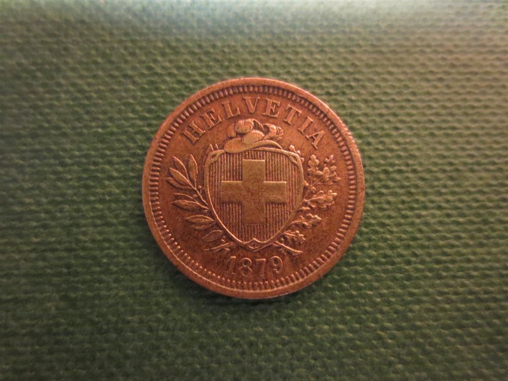 1 Rappen 1879 SS+. #31 (Gebraucht) in Schöftland für CHF 34 – mit Lieferung auf Ricardo kaufen