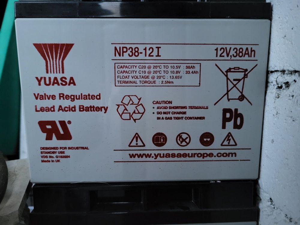 Akku Batterie 38ah 12v Solaranlage Hobby (Gebraucht) in Obergerlafingen für CHF 15 – nur ...