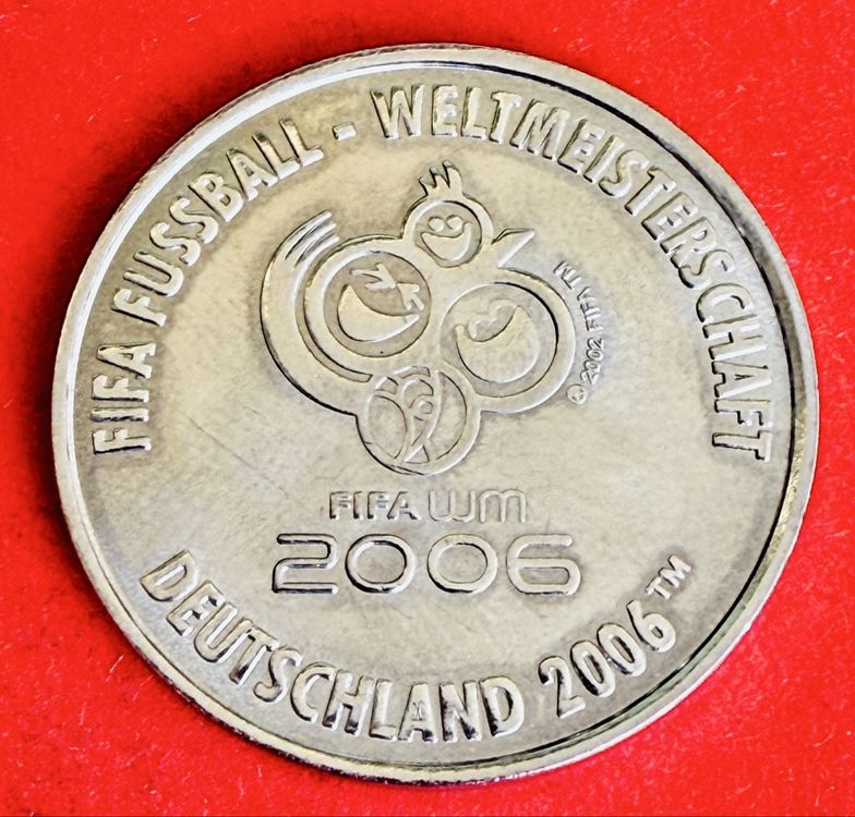 FIFA WM 2006 Deutschland - Sammlermünze Rarität! (Gebraucht) in ...