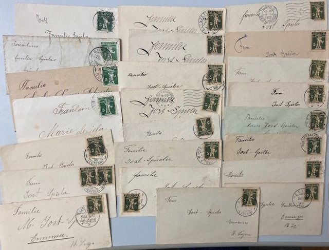 5 Rp. Tellknabe, Kuverts (Gebraucht) in Luzern für CHF 7 – mit Lieferung auf Ricardo kaufen