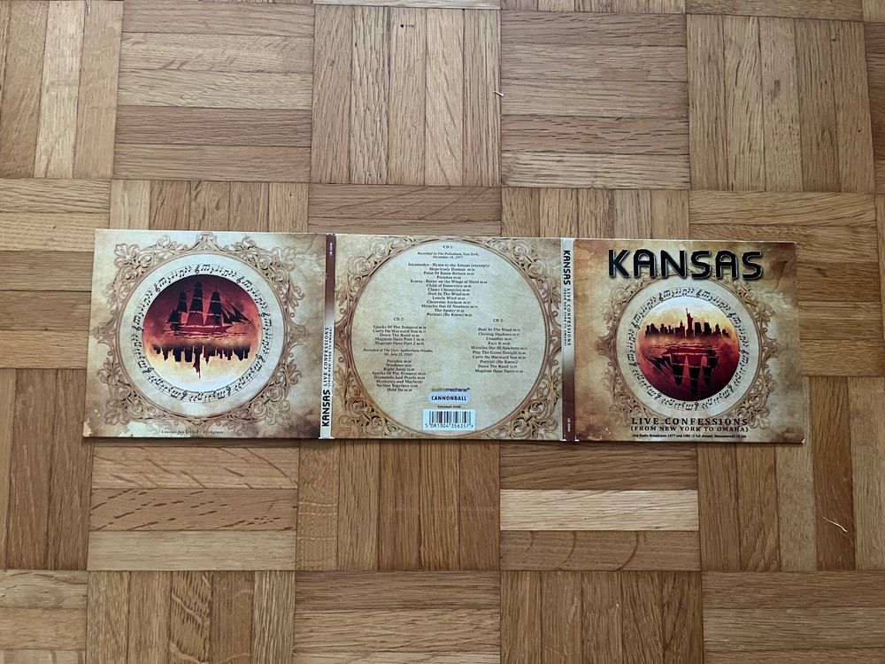 Kansas - Live Confessions (From New York To Omaha), 3 CDs | Kaufen auf ...