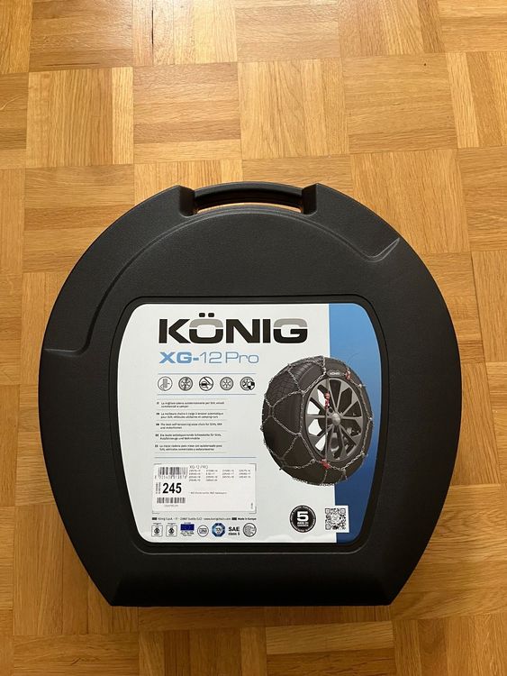 KÖNIG XG-12 Pro 245 - Schneeketten Unbenutzt (Neu (gemäss Beschreibung)) in Zollikon für CHF 105 ...