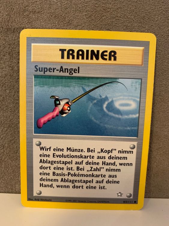 Pokemon Super-Angel Trainer Neo Genesis DE 103/111 | Kaufen auf Ricardo