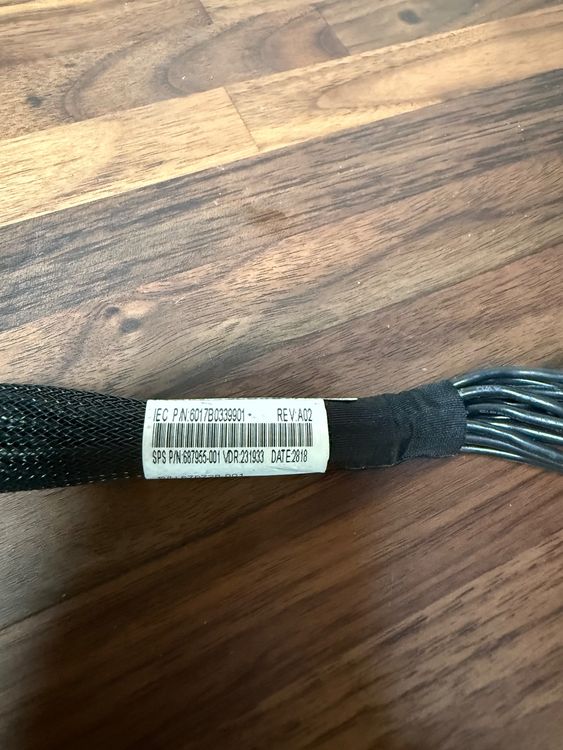 HP 10 Pin auf 1x6 Pin 1x8 Pin GPU Stromkabel (Gebraucht) in Teufenthal ...
