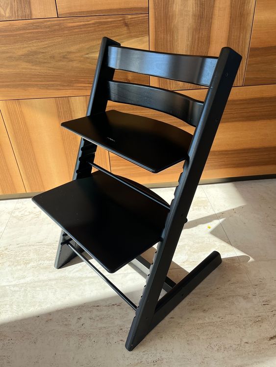 Wunderschne Stokke Tripp Trapp Schwarz Fotos