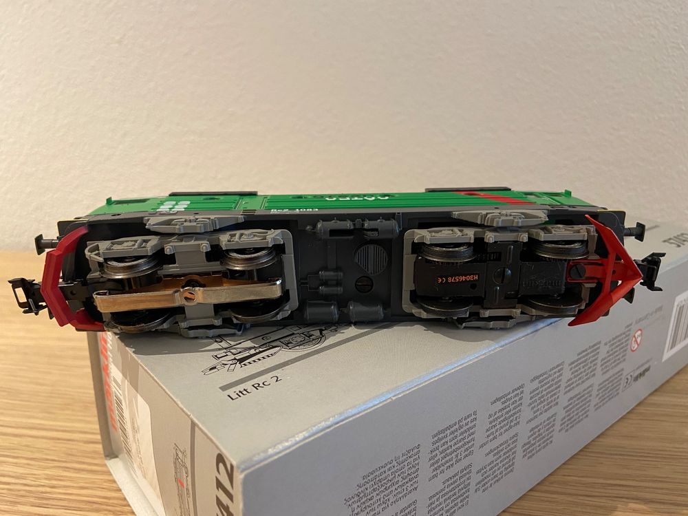 Märklin 37412 - Rc 2 SJ "green cargo" (mfx mit Mangel) (Gebraucht) in ...