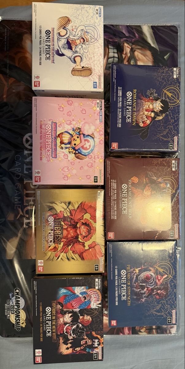 One Piece Card Display Sammlung Sealed Eng (Neu (gemäss Beschreibung ...