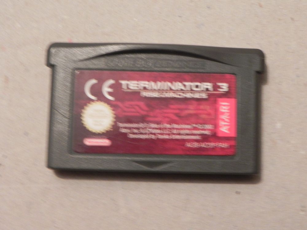 Nintendo Gamboy Advance GBA Game Terminator 3 Rise of the... (Gebraucht ...