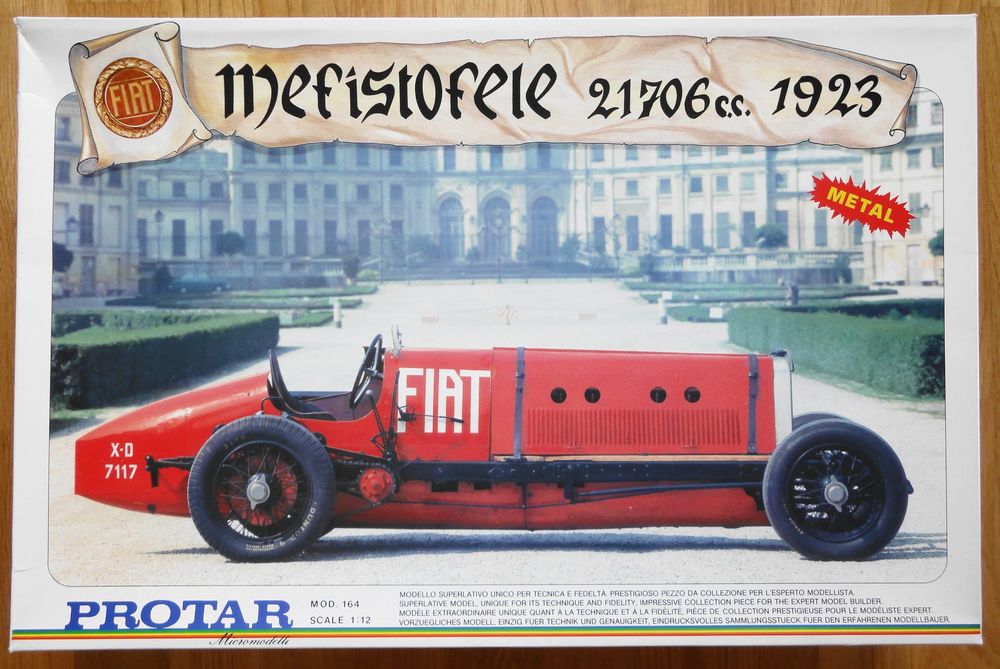 PROTAR FIAT MEFISTOFELE 21706c.c. 1923 1:12 METAL (Neu (gemäss ...
