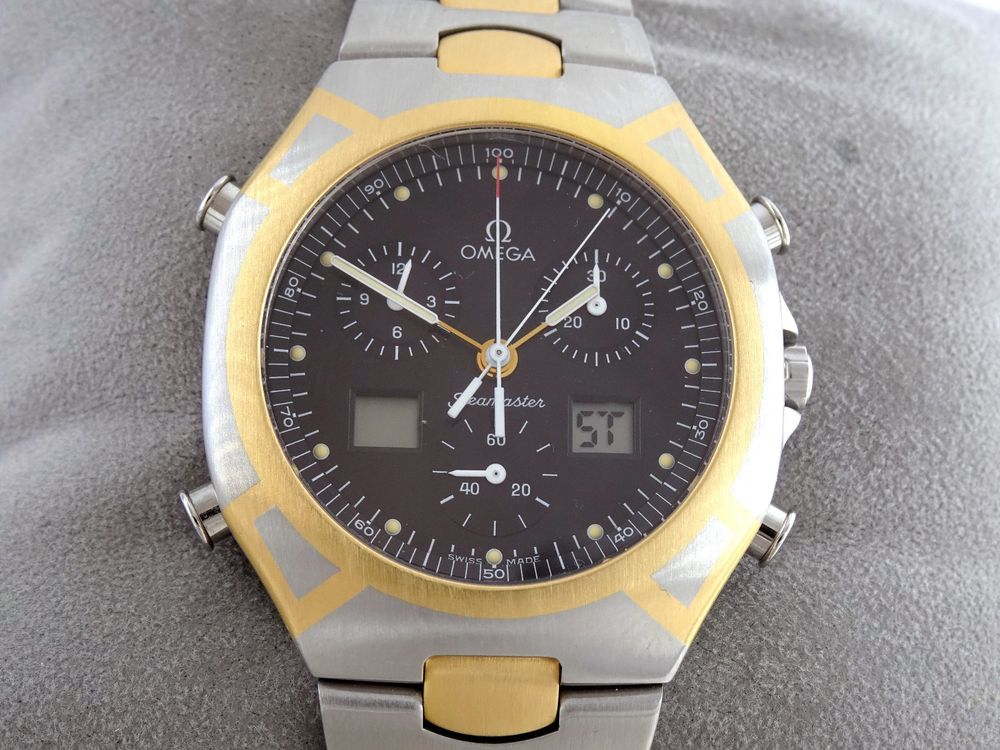 OMEGA SEAMASTER POLARIS CHRONO 386.1232 LIMITED OLYMPIC 1988 (Gebraucht ...