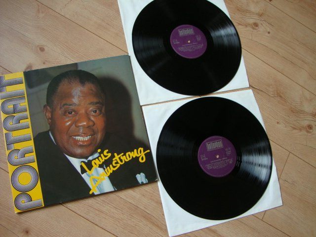 Jahr 1977 Vinyl Doppel- LP Louis Armstrong Porträt | Kaufen auf Ricardo