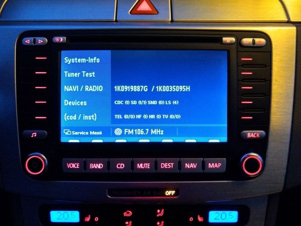 Navigationsgerät, VW Passat B6 MFD2 DVD | Acheter sur Ricardo