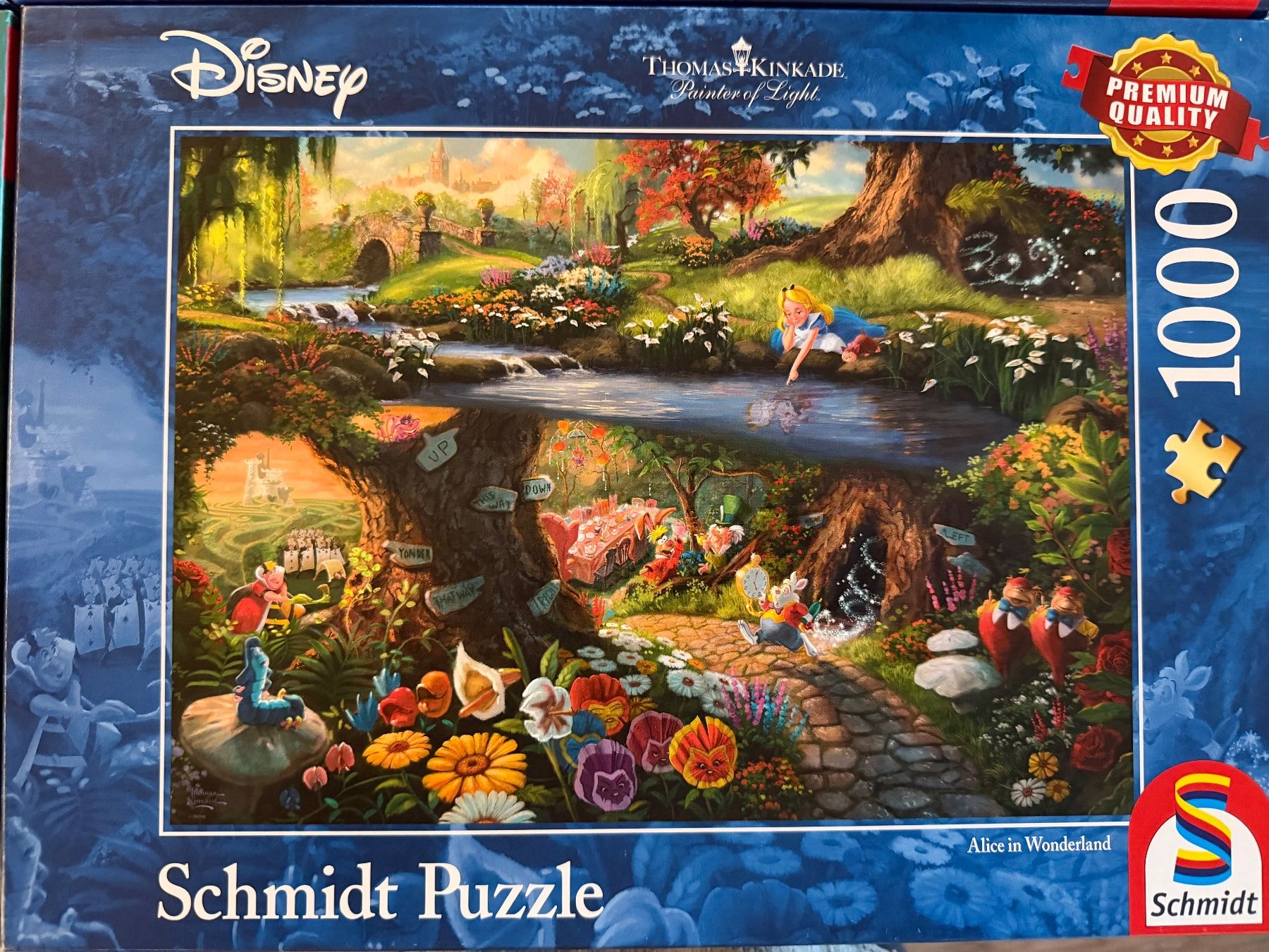 THOMAS KINKADE Studios - 6x 1000er Schmidt Puzzle (Disney) (Gebraucht ...