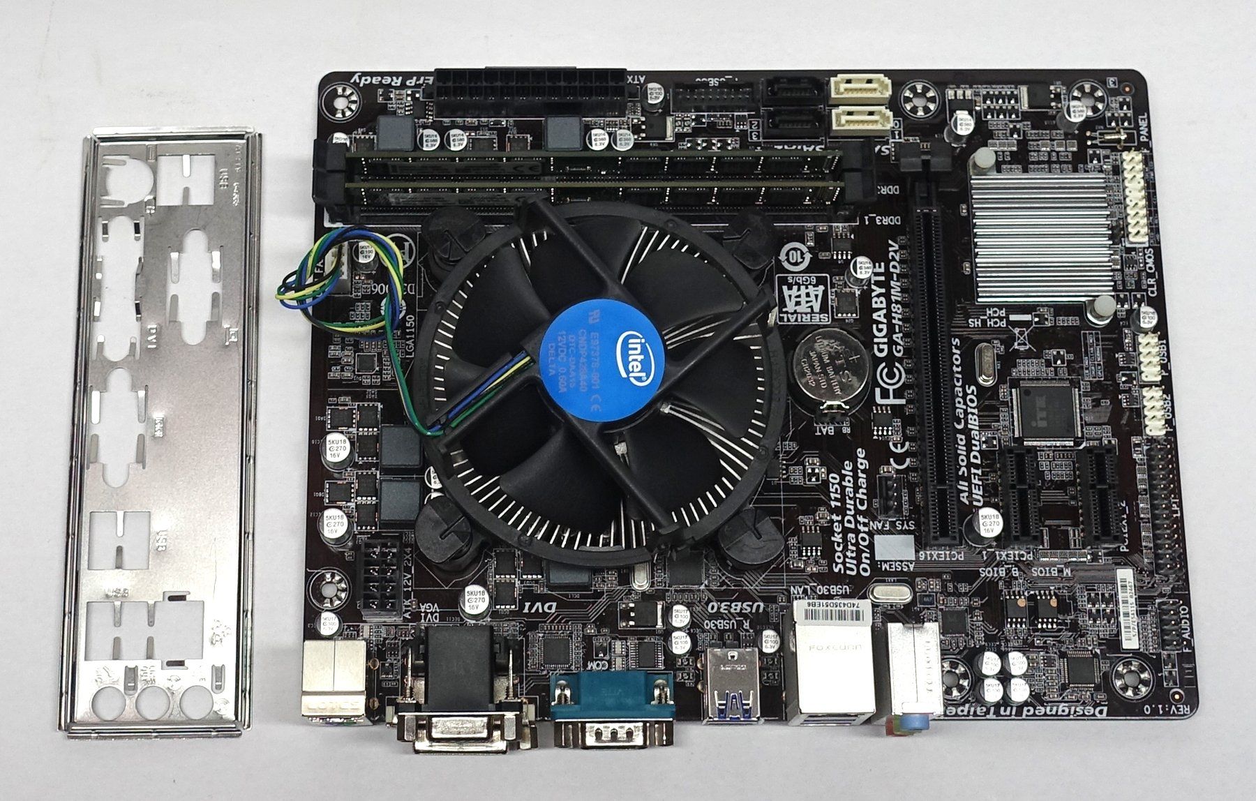 i5-4590 3.30GHz - Gigabyte H81M-D2V / 16GB Memory (Gebraucht) in ...