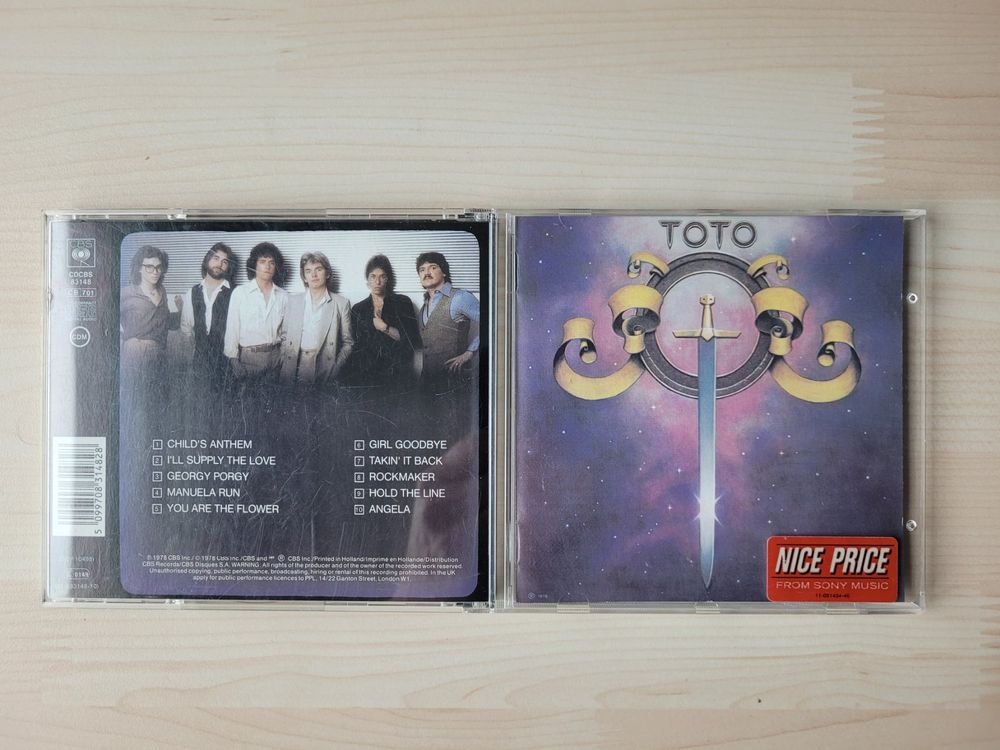 Toto - Toto CD 1978 (Gebraucht) in für CHF 1 – mit Lieferung auf ...