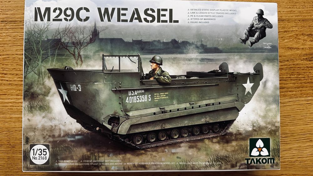 1:35 Takom M29C Weasel (Neu (gemäss Beschreibung)) in für CHF 24.5 ...