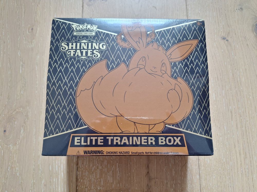Pokemon Shining Fates ETB Elite Trainer Box (Eevee) Englisch | Kaufen ...