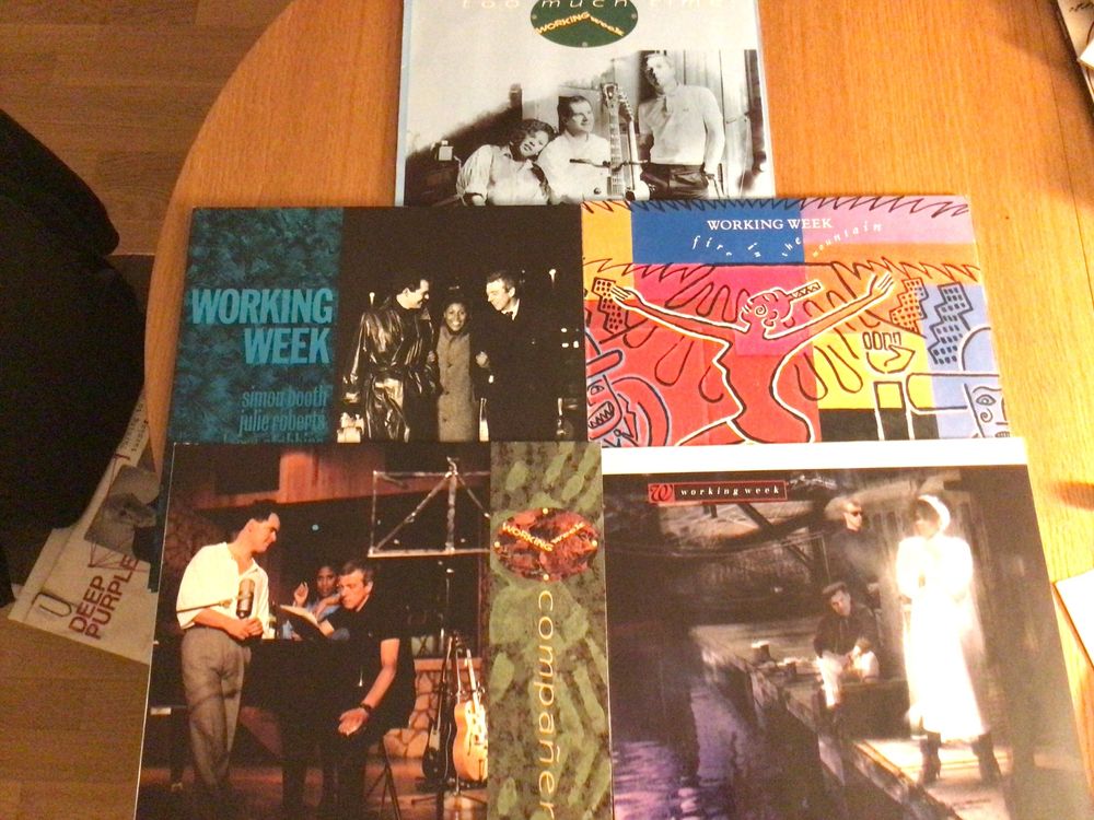 WORKING WEEK, 4 LPs , 1 Maxi, 1985-1989 (Gebraucht) in Steinach für CHF ...
